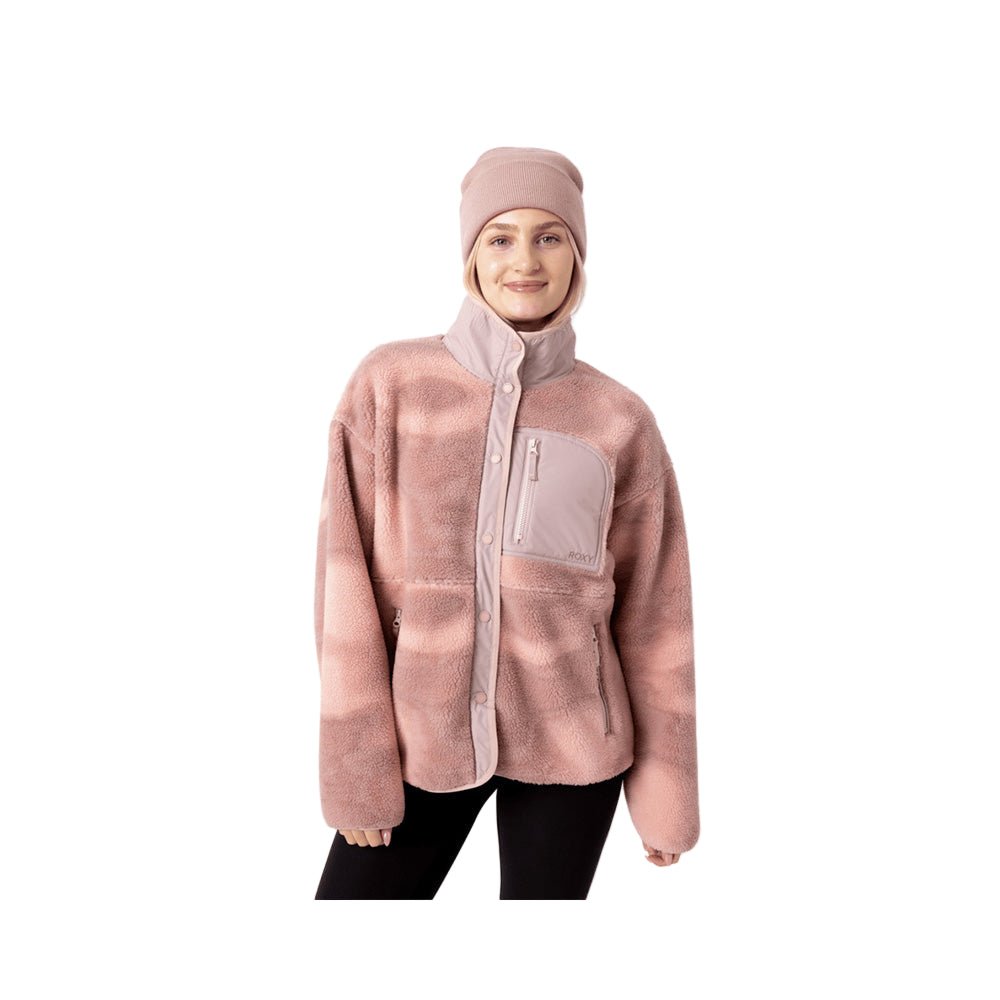 Roxy Womens Axel Bonded Sherpa Jacket 2026 W AXEL BONDED SHERPA JKT 25-26 Roxy – UtahSkis